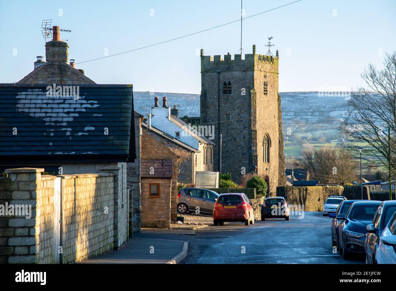 View of Chipping village, Preston, Lancashire Stock Photo - Alamy