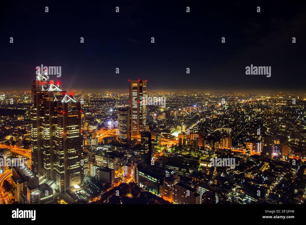 cityscape night view Stock Photo - Alamy