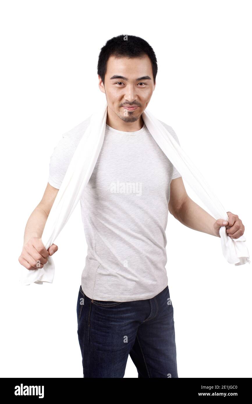 Wiping its face Cut Out Stock Images & Pictures - Alamy