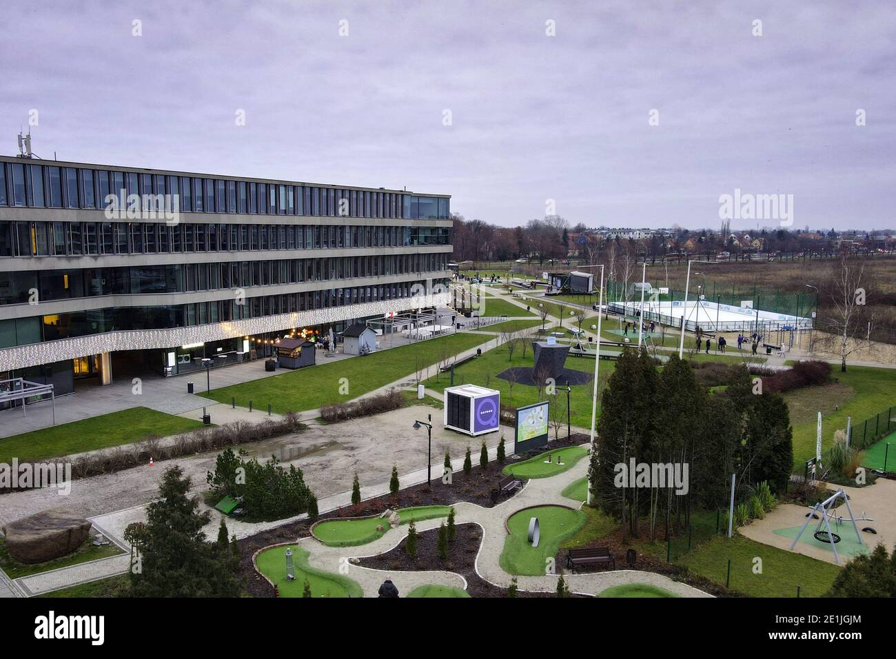 The world's first city air filter called "Oxygen" is seen in Warsaw ...