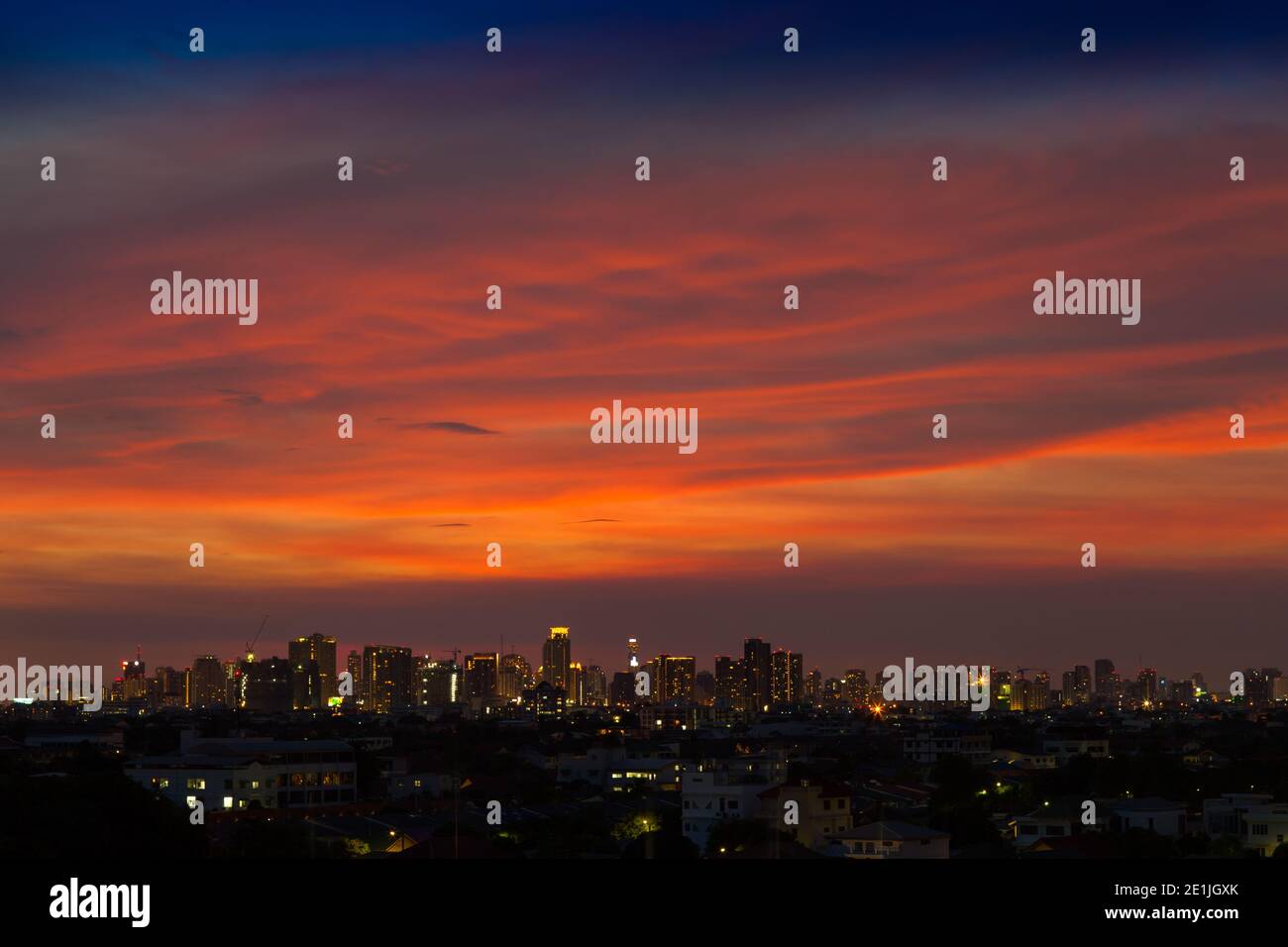View with night time hi-res stock photography and images - Alamy