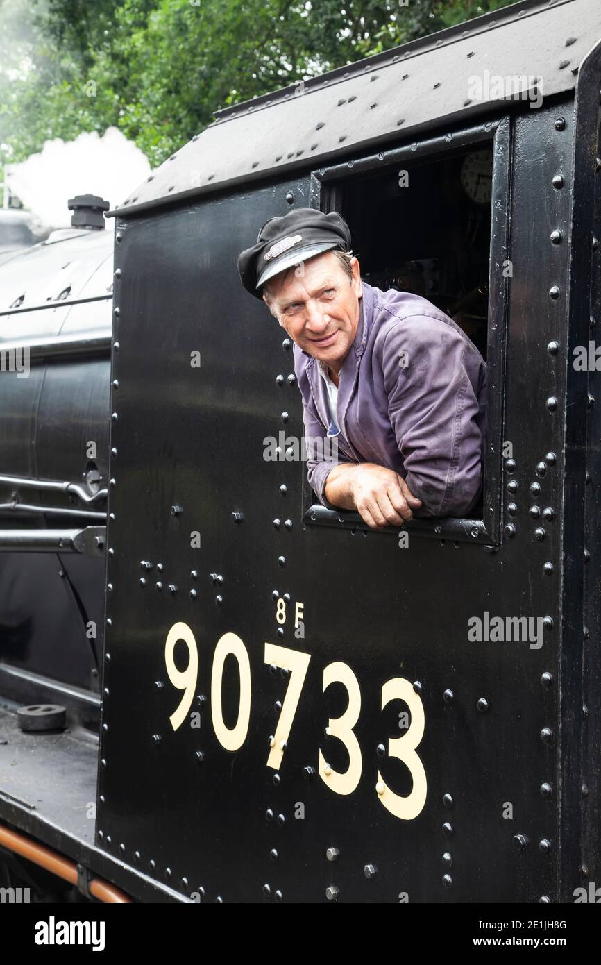 Train engineer cap hi-res stock photography and images - Alamy