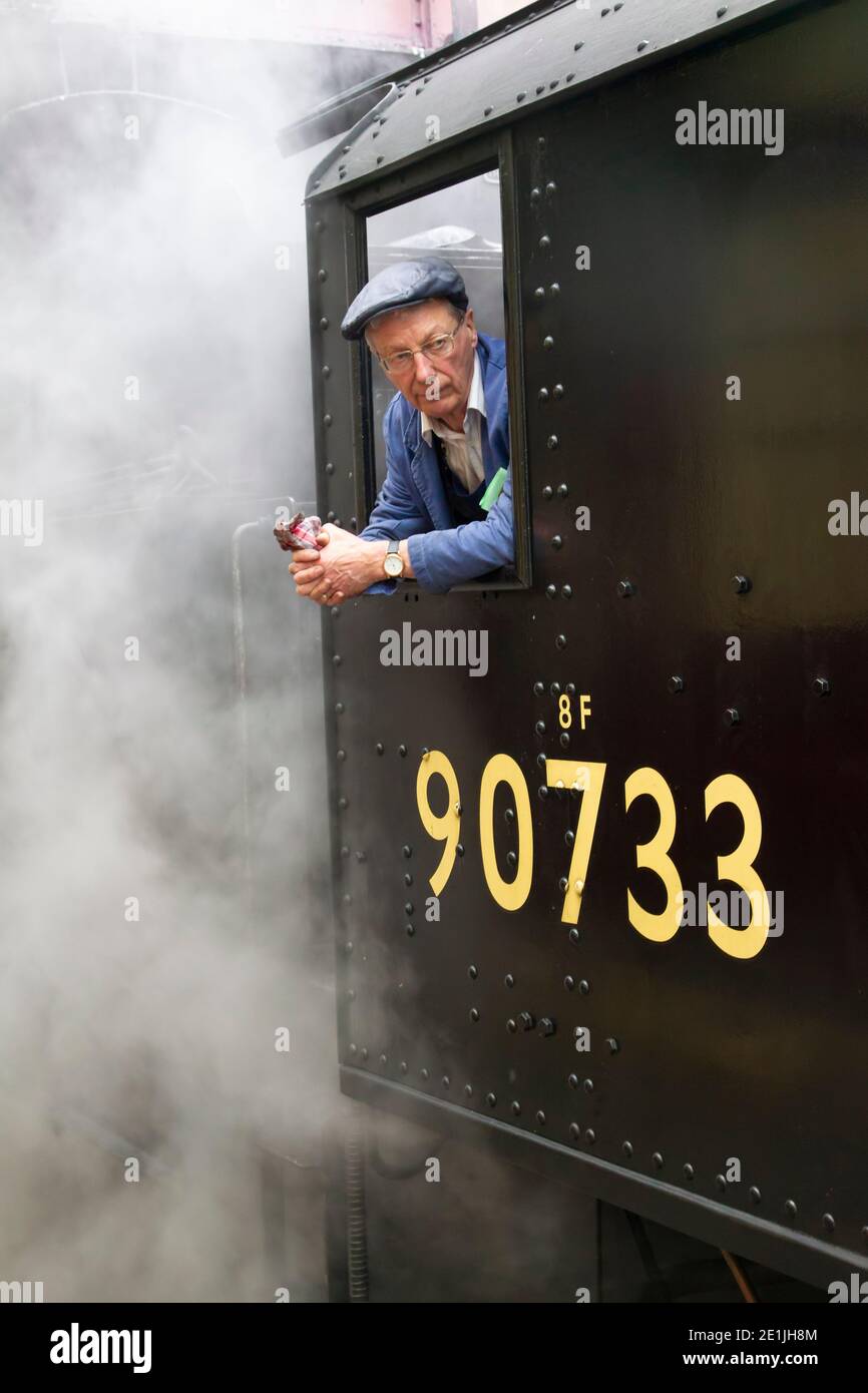 Train engineer cap hi-res stock photography and images - Alamy