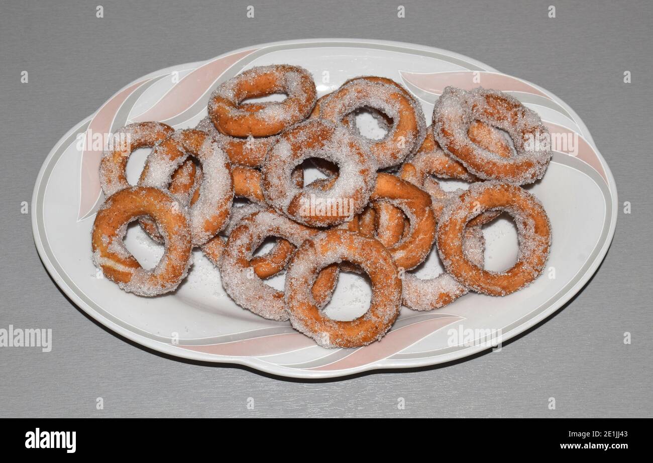 Cook homemade donuts hi-res stock photography and images - Alamy