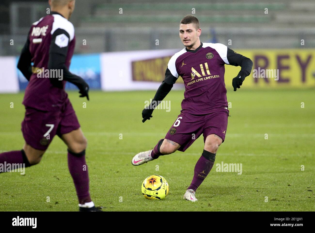 Marco Verratti of PSG during the French championship Ligue 1 football ...