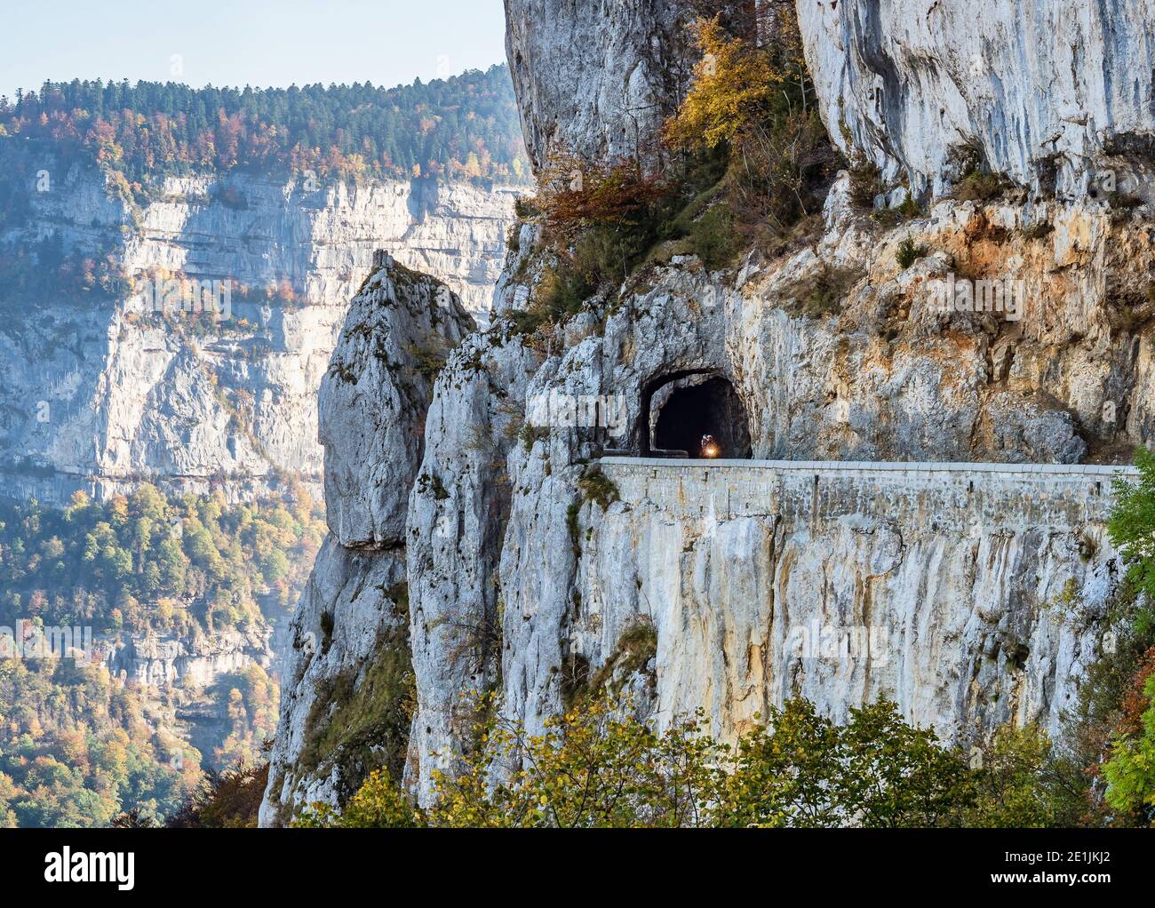 Landscape of Vercors in France - view of Combe Laval, Col del la ...