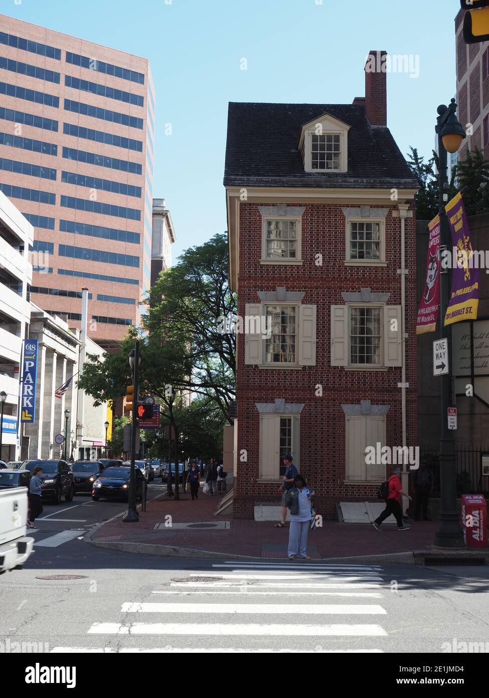 Image of The Declaration House the reconstructed residence situated in ...