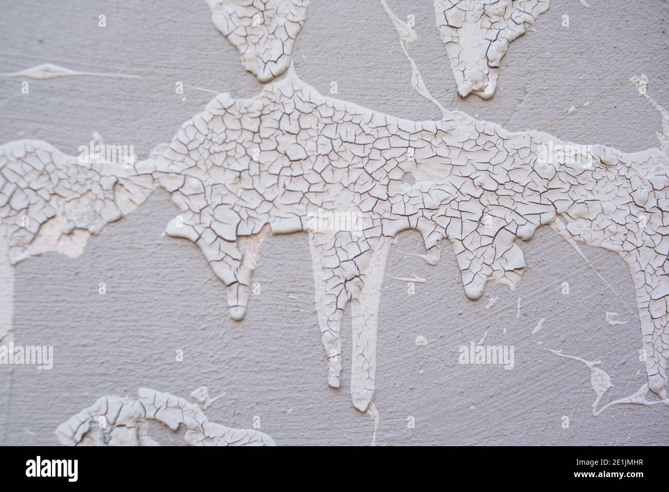 Texture of old gray wall with dried splashes of paint on it Stock Photo ...