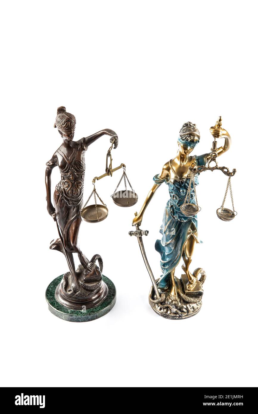 Roman goddess of justice hi-res stock photography and images - Alamy