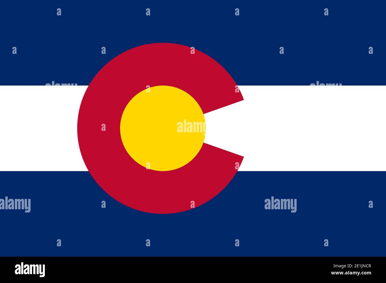 Colorado state flag hi-res stock photography and images - Alamy