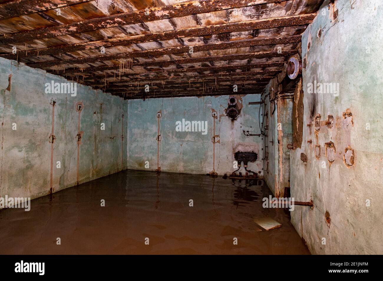 Illustration picture shows the German World War II bunker that was ...