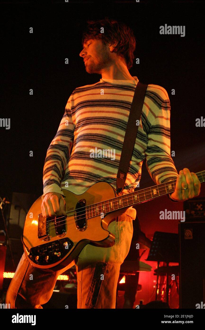 Blur in concert at The London Astoria, London, UK. 8th May 2003 Stock ...