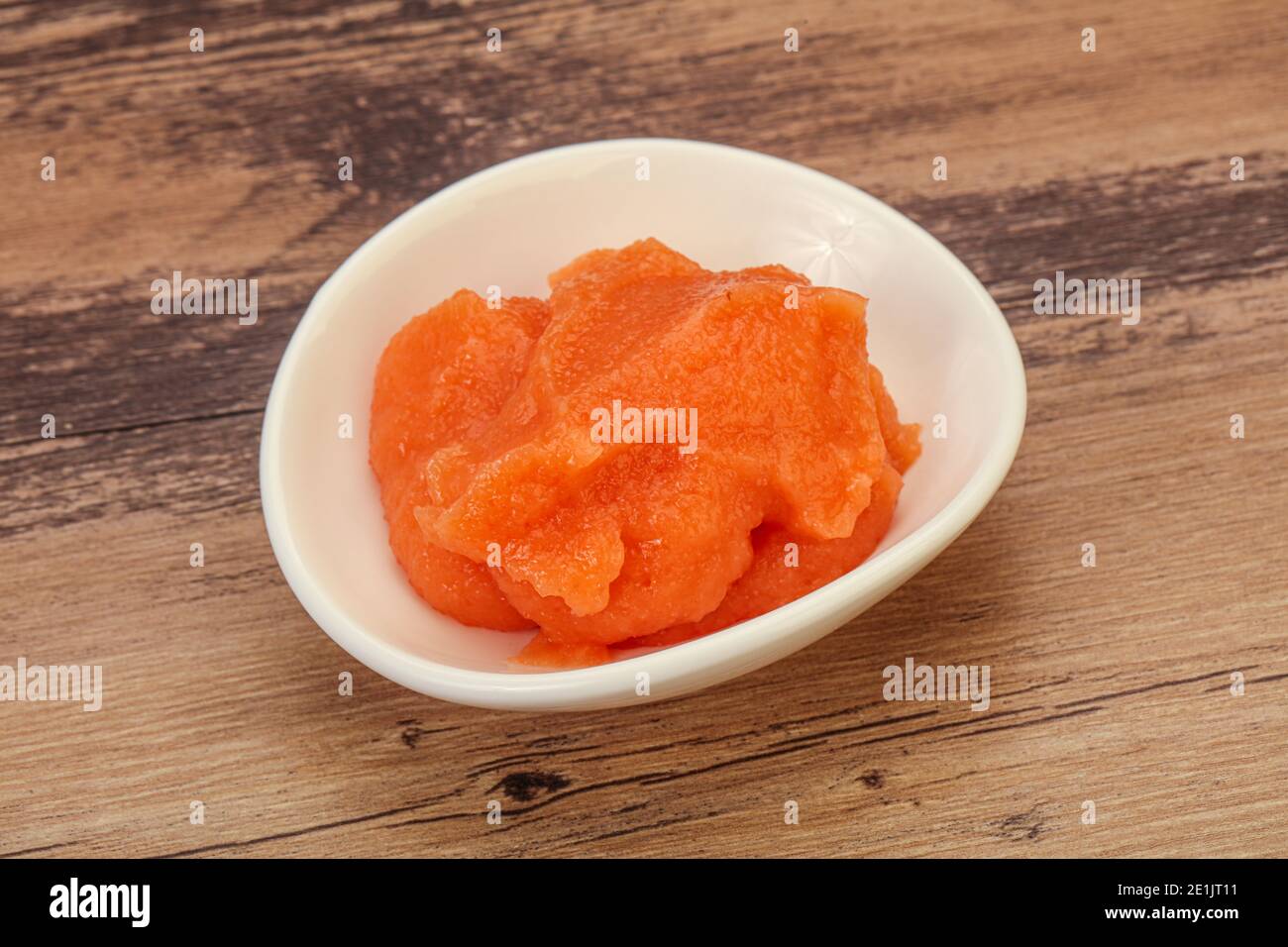Cod fish roe snack in the bowl Stock Photo - Alamy