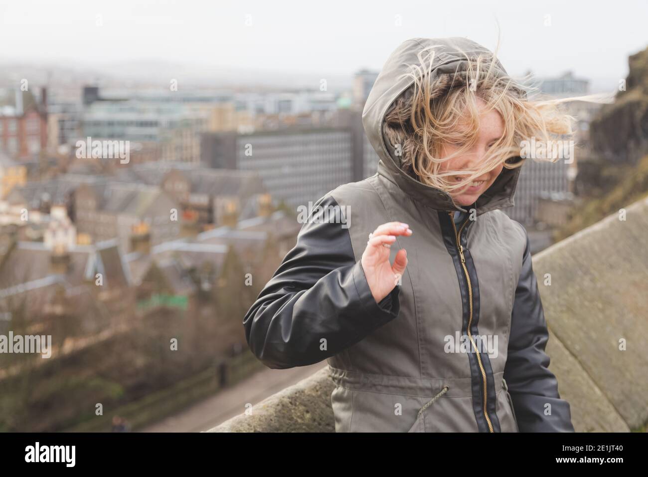 Windswept hair hi-res stock photography and images - Alamy