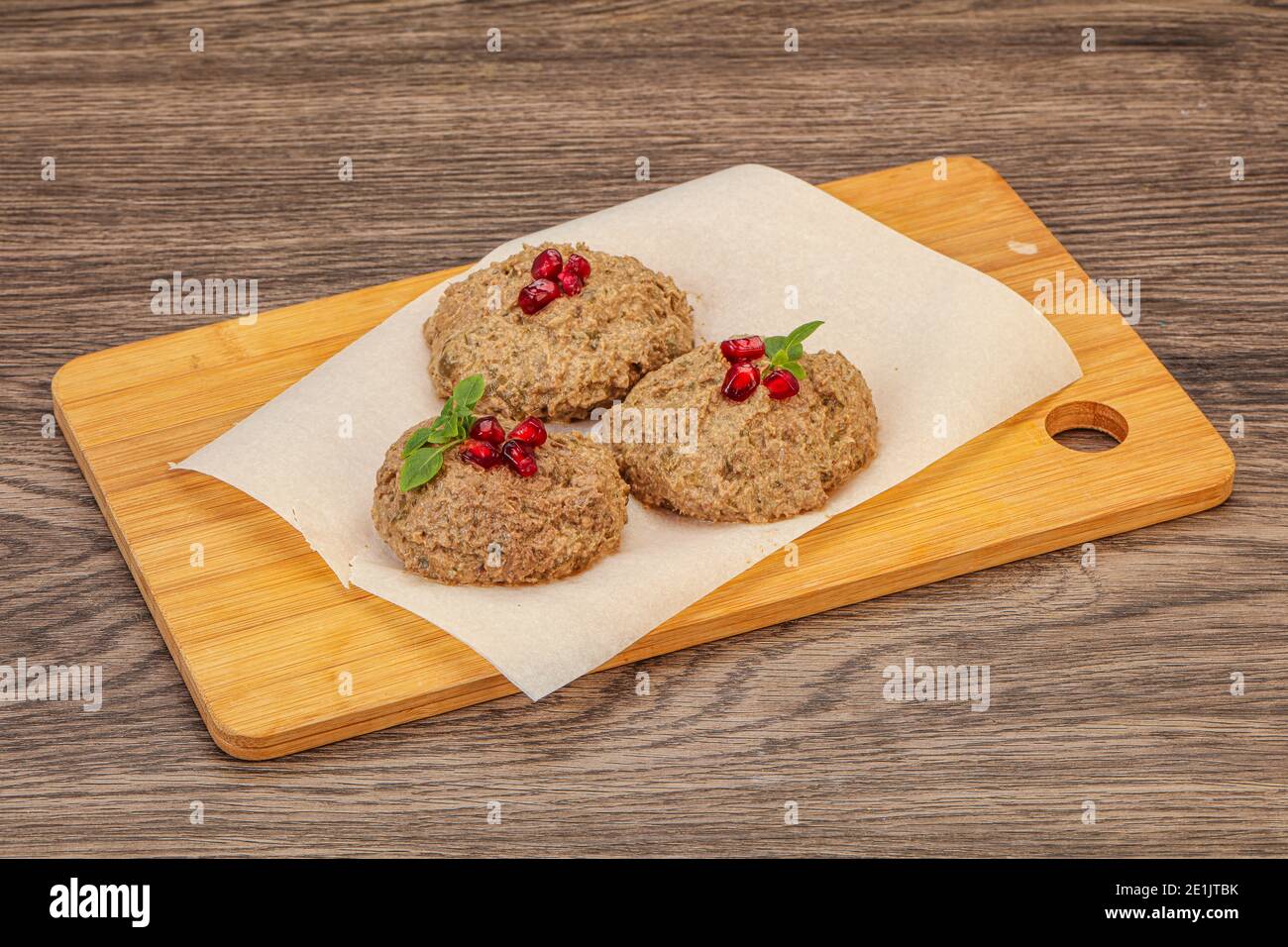 Georgian cuisine - pkhali from beans and spices Stock Photo - Alamy