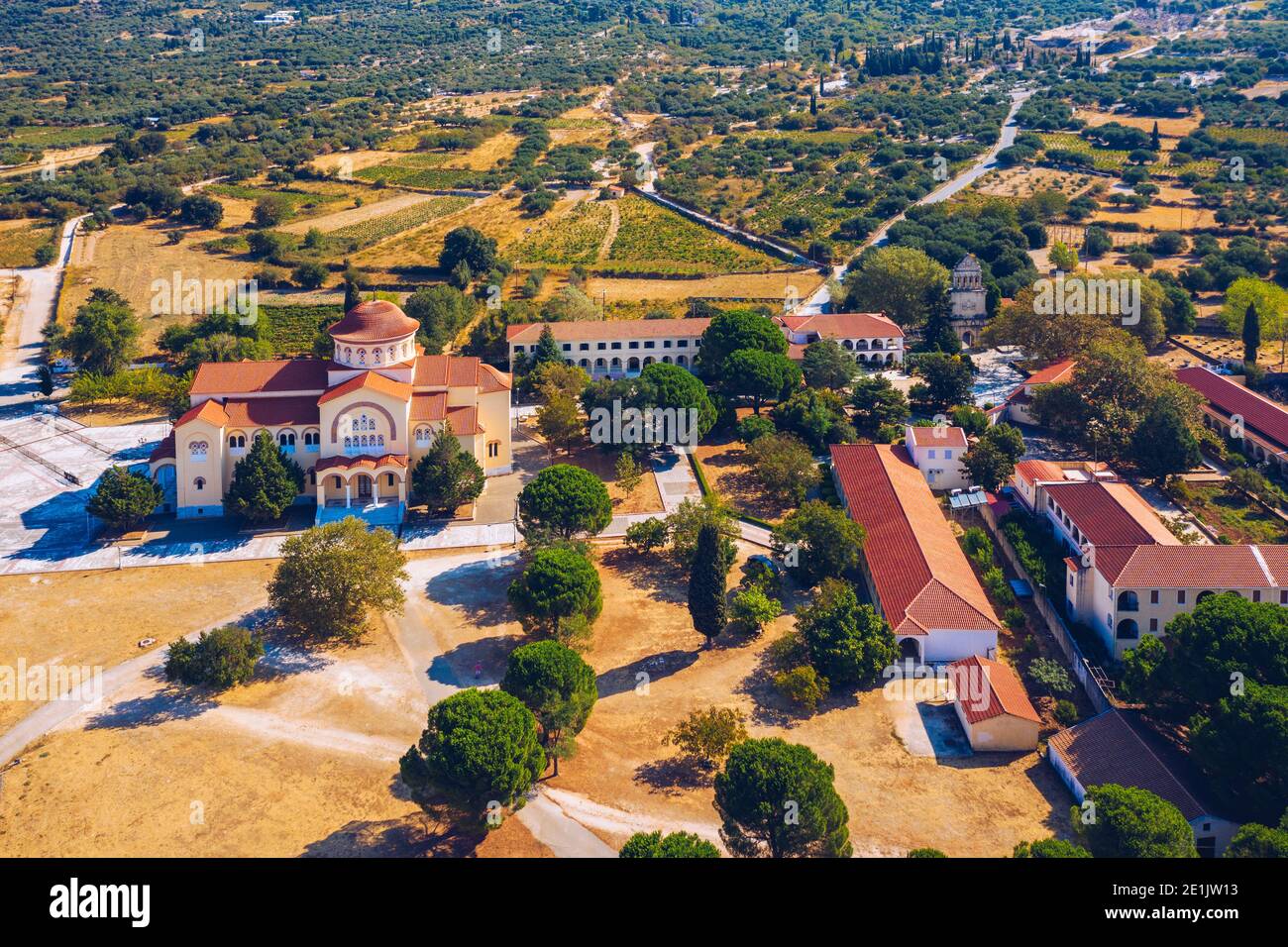 Kefalonia omala valley hi-res stock photography and images - Alamy