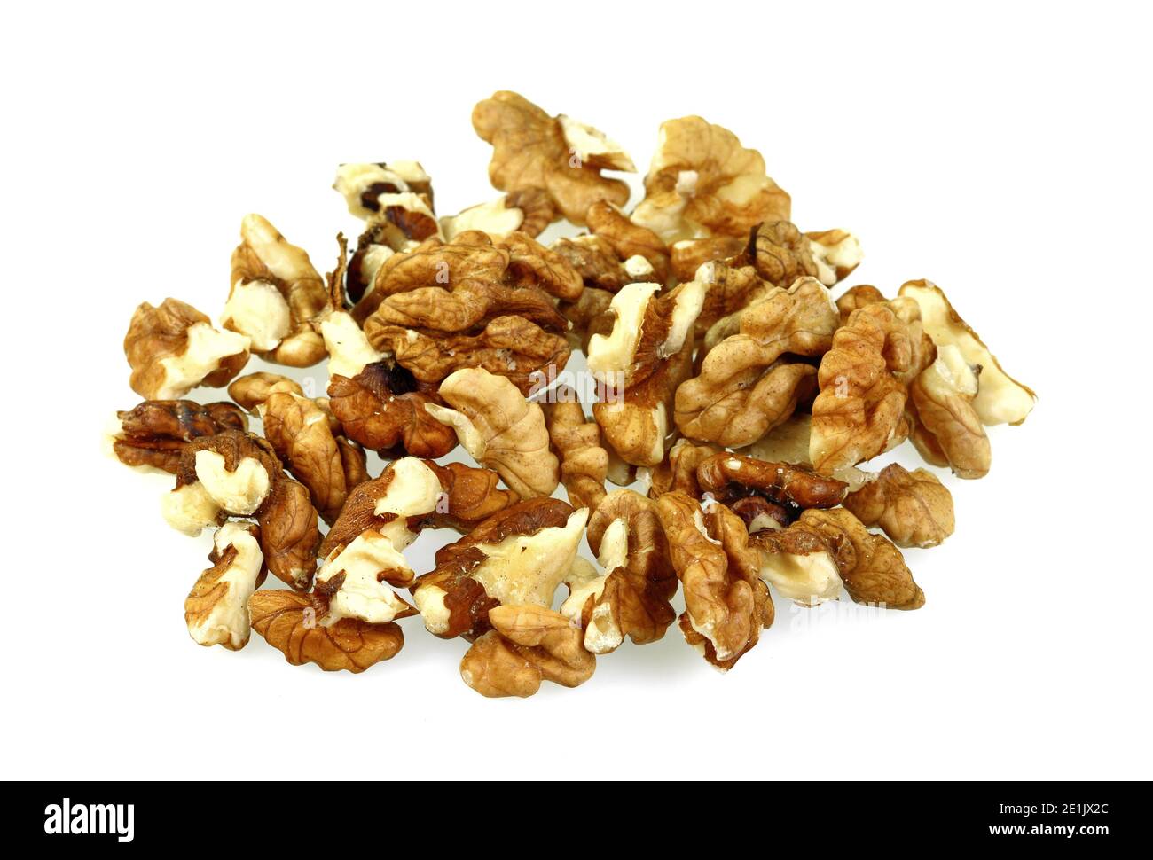 Walnut isolated on white background Stock Photo - Alamy