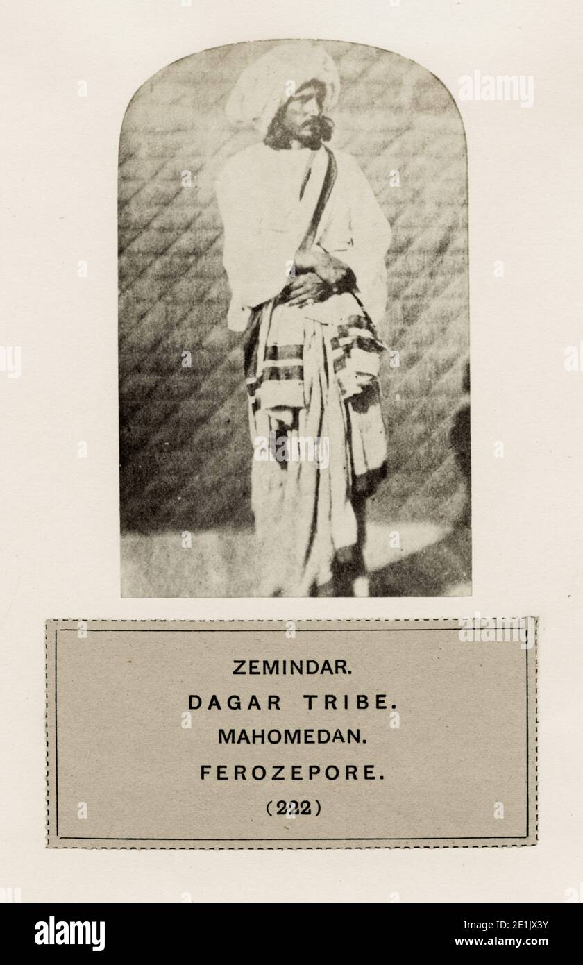 19th century vintage photograph - The People of India: A Series of ...