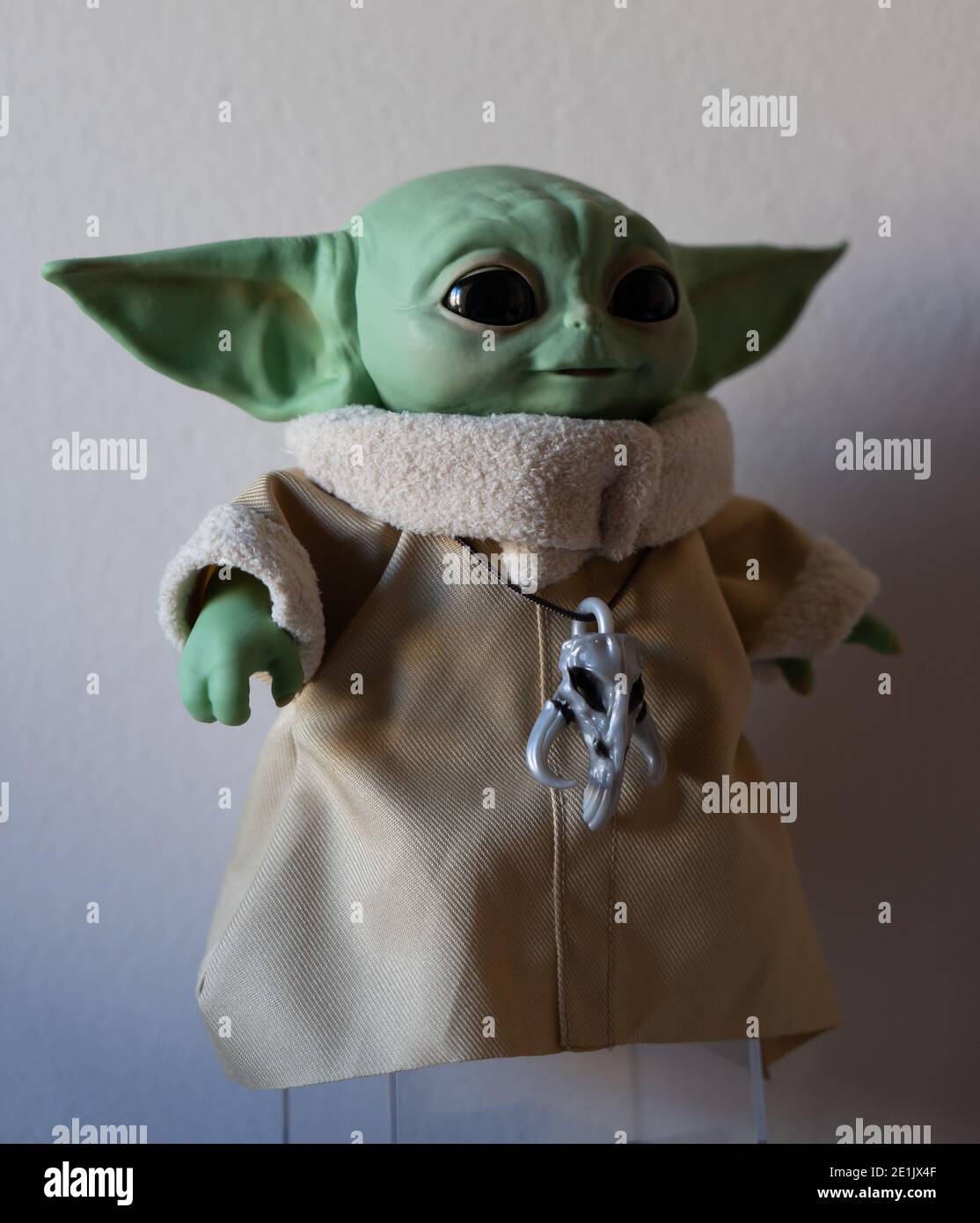 The Child, Grogu or baby Yoda, fictional character from the TV series ...