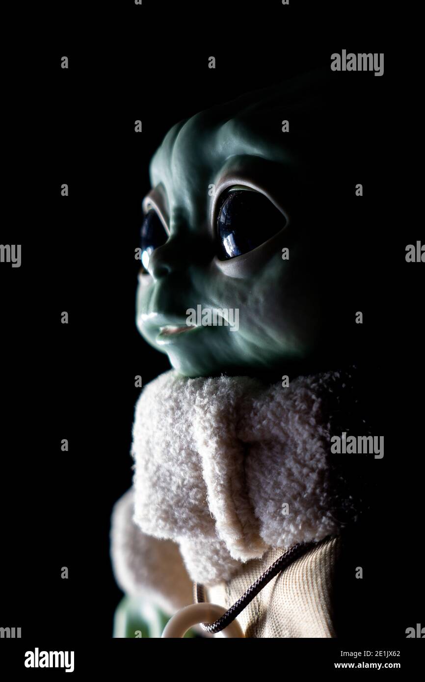 Grogu the child hi-res stock photography and images - Alamy