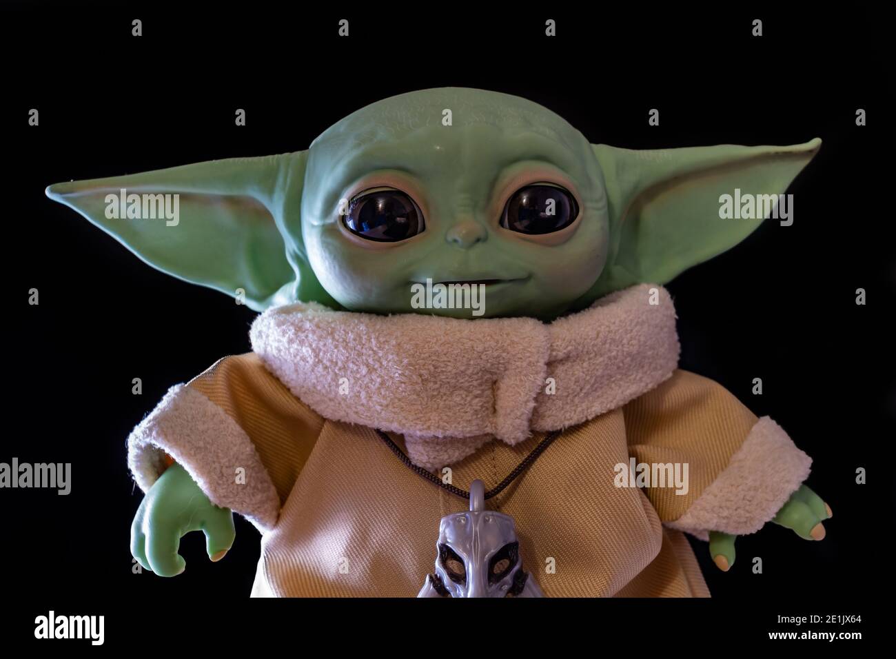 The Child, Grogu or baby Yoda, fictional character from the TV series ...