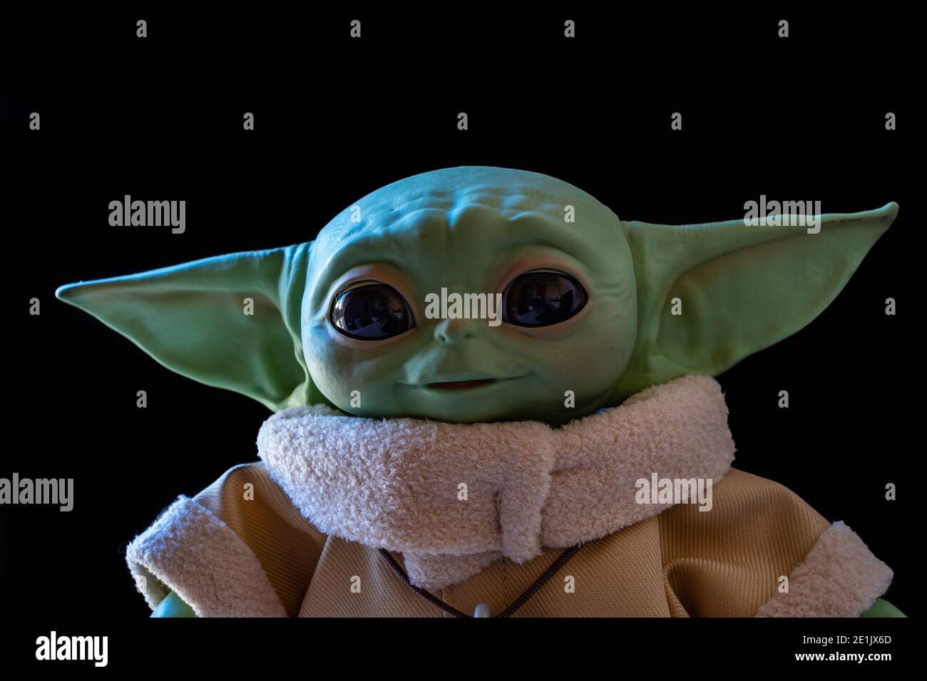 The Child, Grogu or baby Yoda, fictional character from the TV series ...
