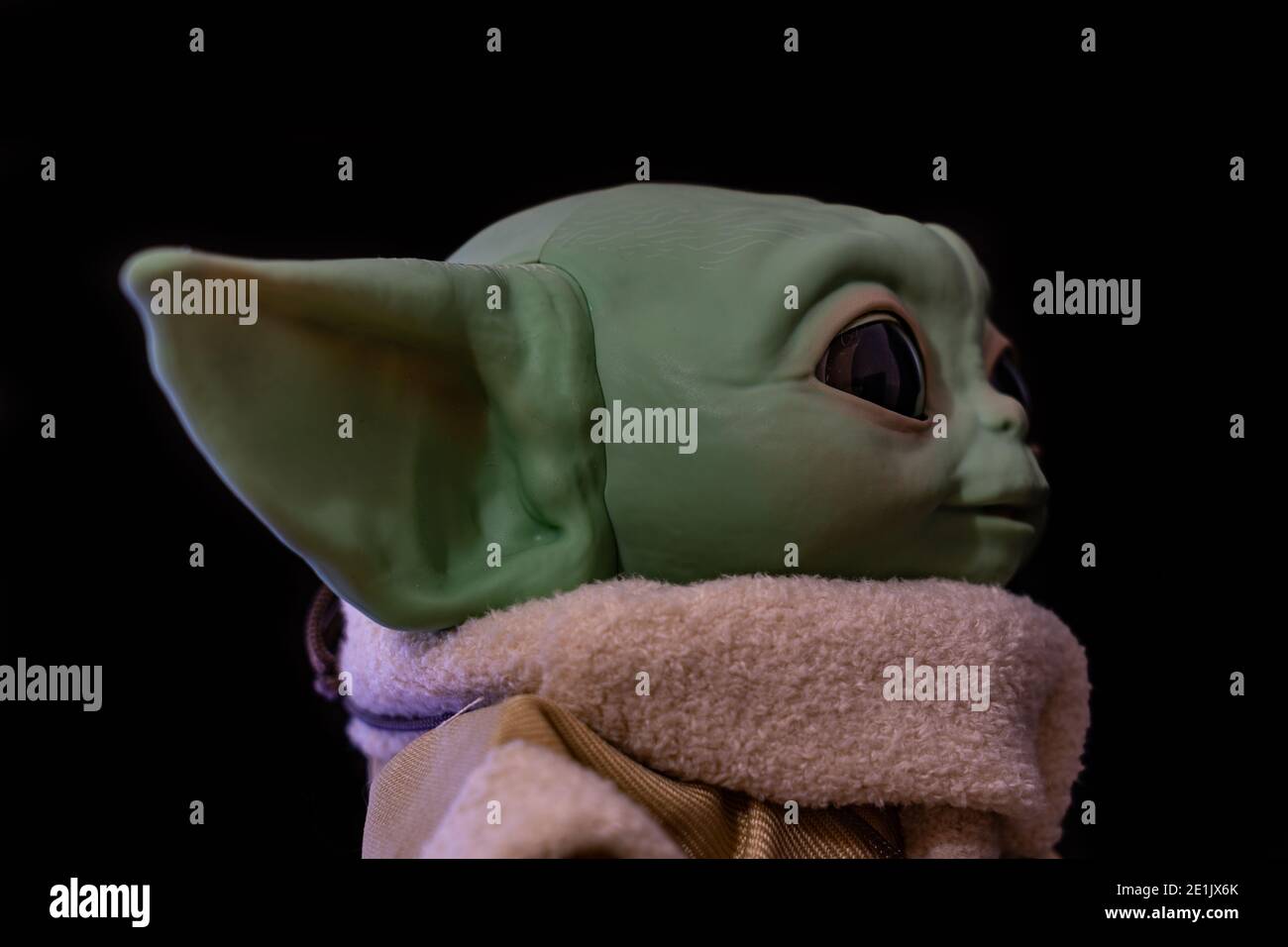The Child, Grogu or baby Yoda, fictional character from the TV series ...