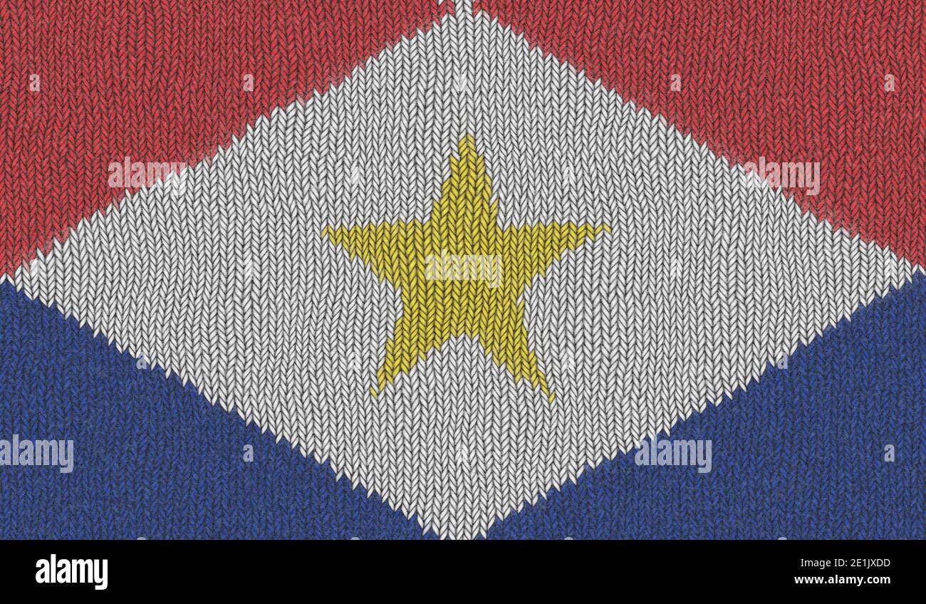 Flag of saba hi-res stock photography and images - Alamy