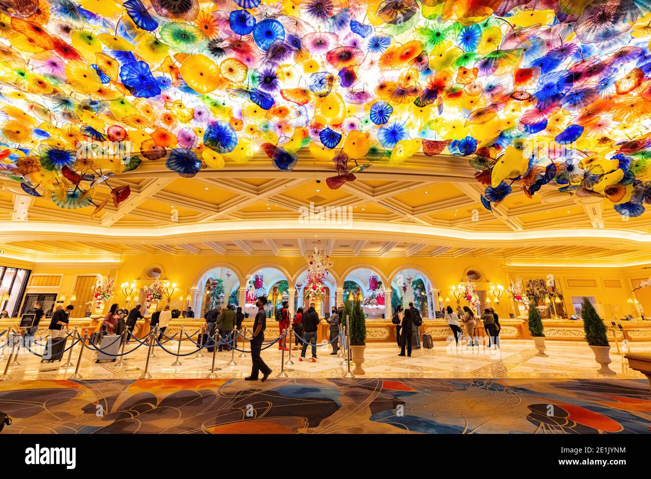 Vestíbulo Del Bellagio Las Vegas