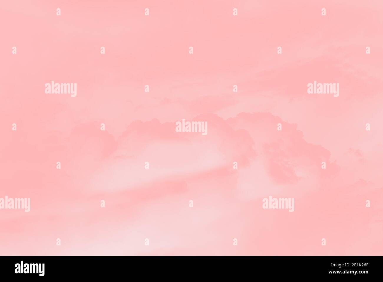 Abstract pastel coral pink soft color sky background with blurred ...