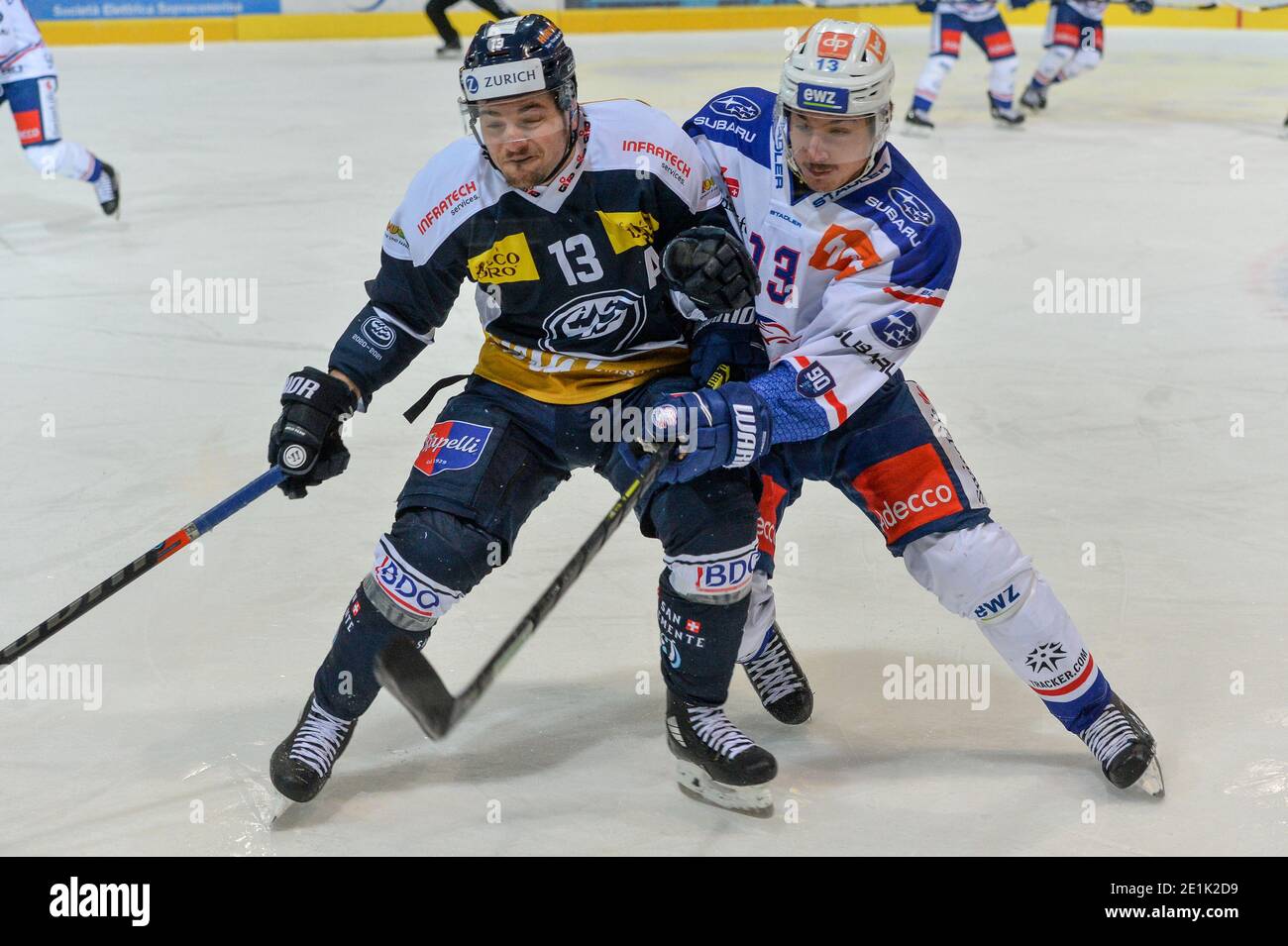 07.01.2021, Ambri, Stadio Valascia, National League: HC Ambri-Piotta ...