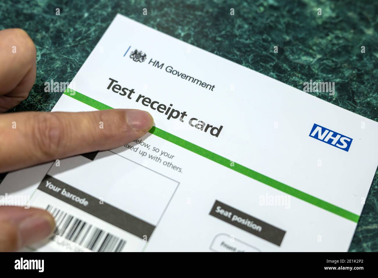 Covid-19 home PCR self-test kit Stock Photo - Alamy