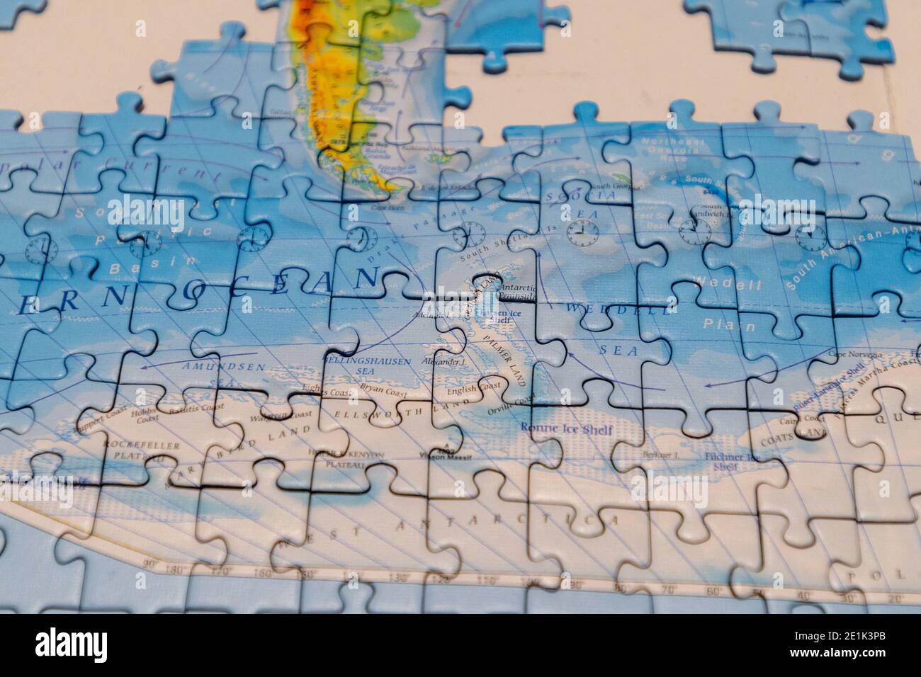 Antarctic peninsula map hi-res stock photography and images - Alamy