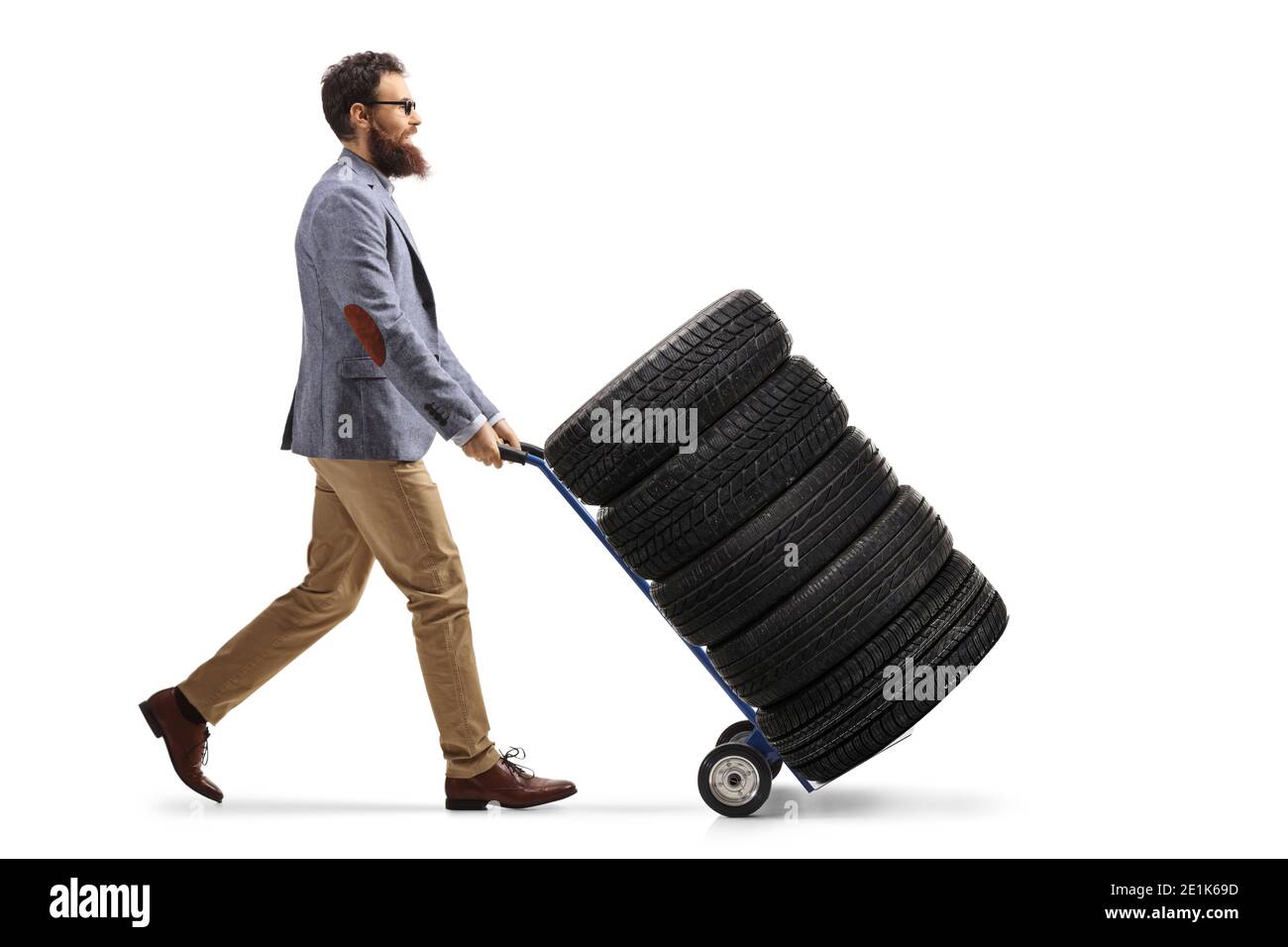 Man truck tyre hi-res stock photography and images - Alamy