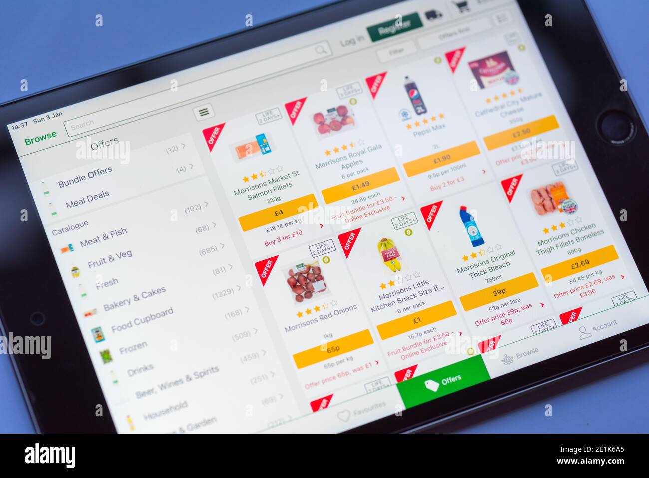 Ecommerce grocery store hi-res stock photography and images - Alamy