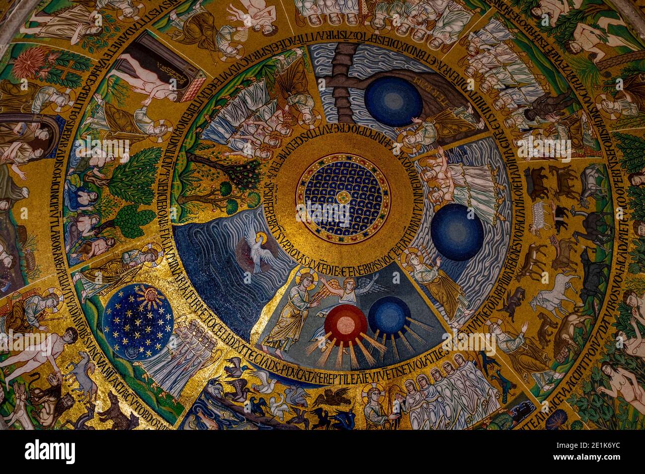 Mosaic st mark creation hi-res stock photography and images - Alamy