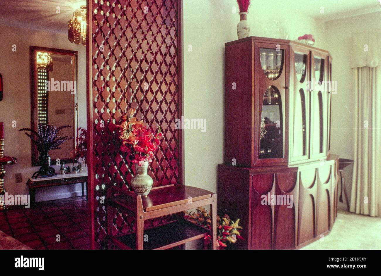 1980s Traditional Living Room and Entry Hall , Residential House, FL ...