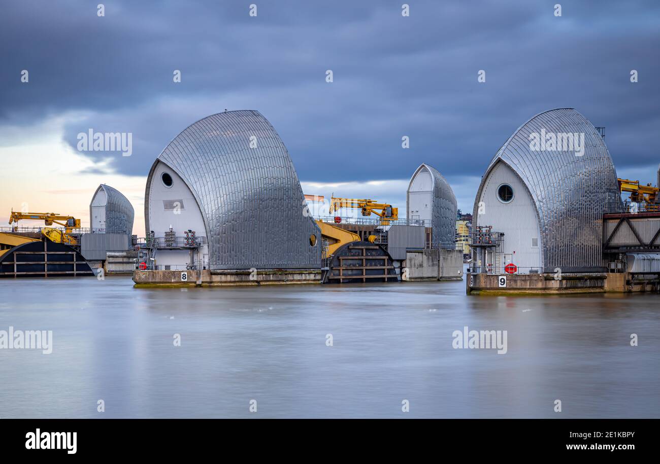 Retractable flood barrier hi-res stock photography and images - Alamy