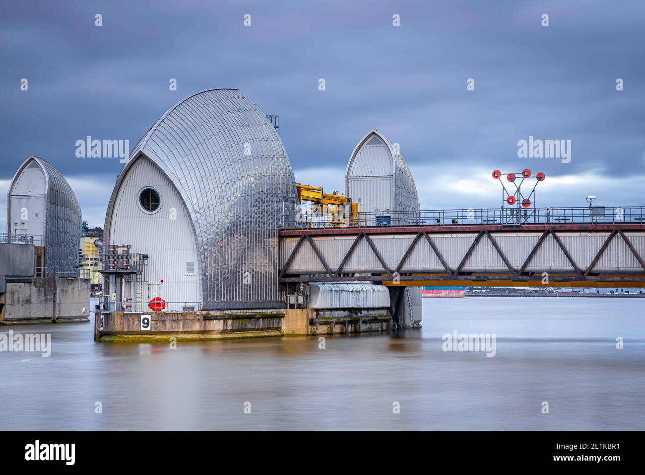 Retractable flood barrier hi-res stock photography and images - Alamy