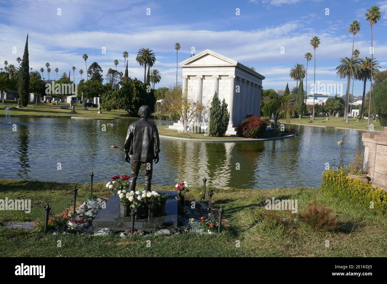Los Angeles, California, USA 30th December 2020 A general view of atmosphere of actor Anton ...