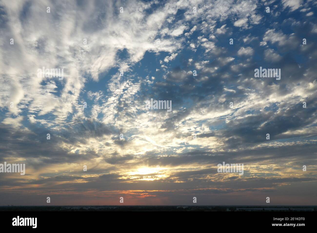 South Texas Beautiful sunset Stock Photo - Alamy