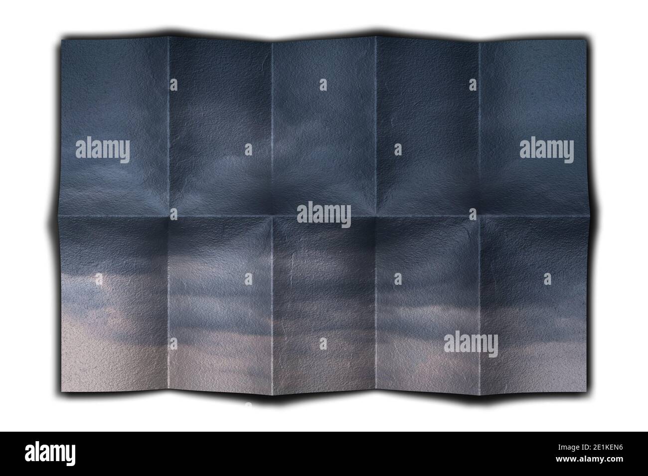 Metal color on folded paper Stock Photo - Alamy