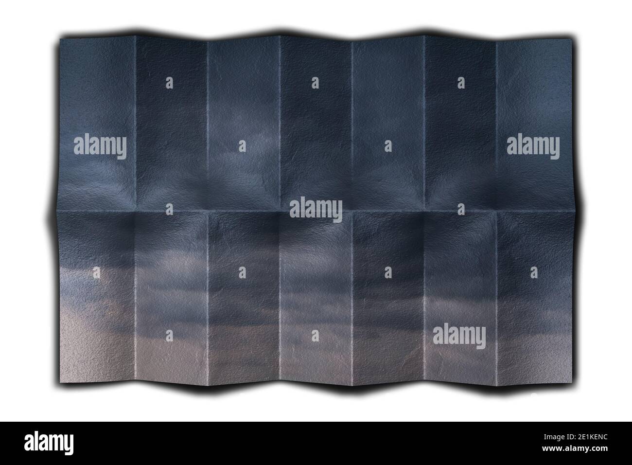 Metal color on folded paper Stock Photo - Alamy