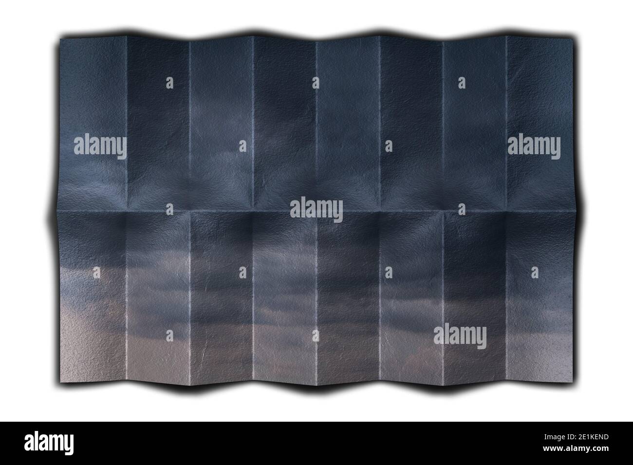 Metal color on folded paper Stock Photo - Alamy
