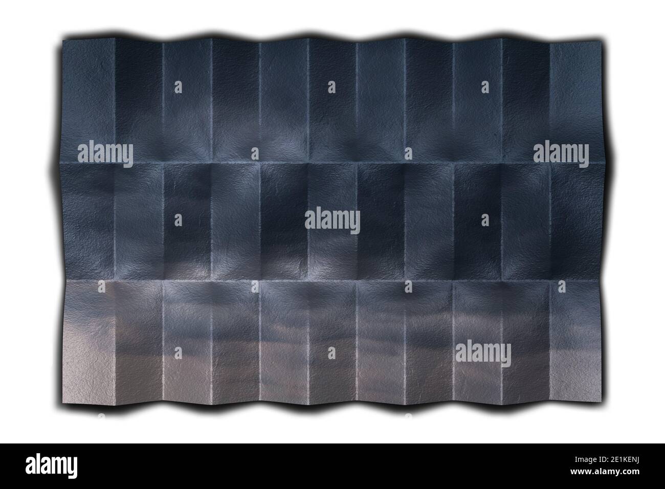 Metal color on folded paper Stock Photo - Alamy