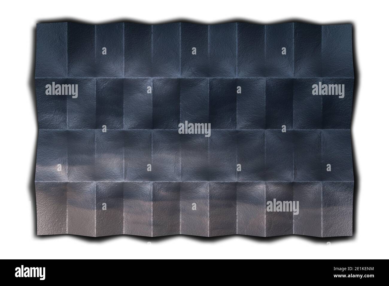 Metal color on folded paper Stock Photo - Alamy