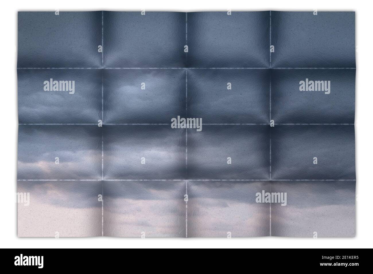 Metal color on folded paper Stock Photo - Alamy