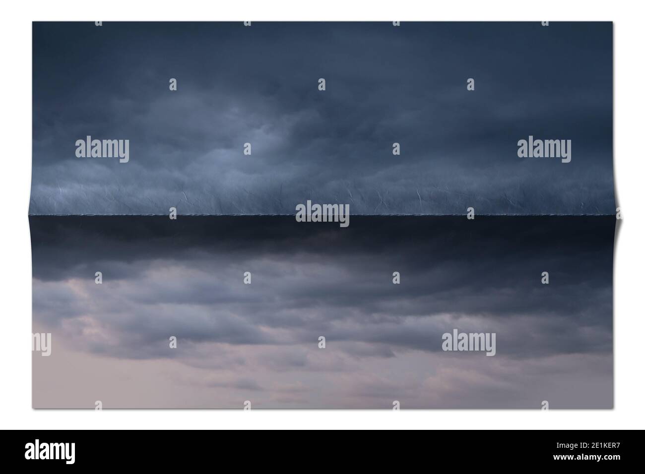 Metal color on folded paper Stock Photo - Alamy