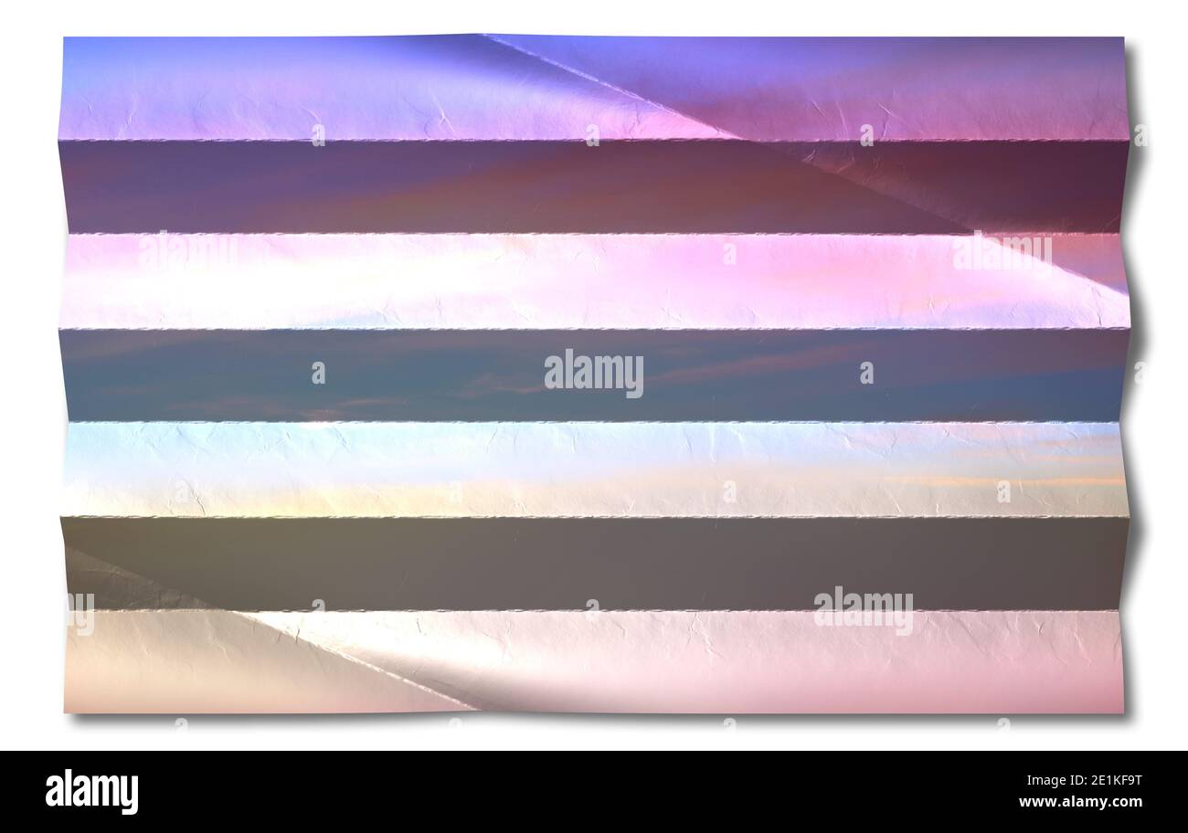 Metal color on folded paper Stock Photo - Alamy