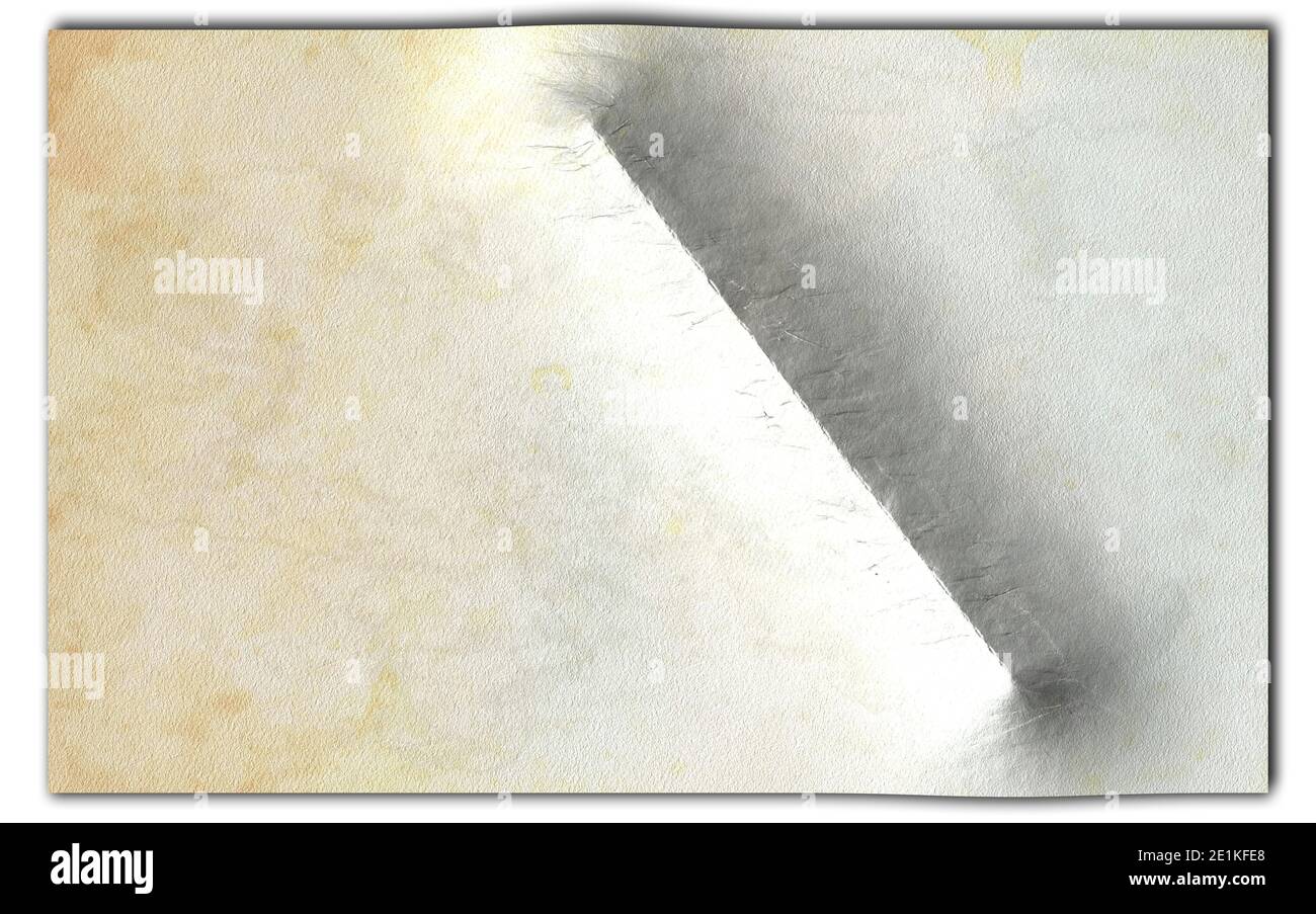 Old folded paper.Crumpled paper texture. White battered paper ...